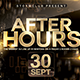 After Hours Party Flyer, Print Templates | GraphicRiver