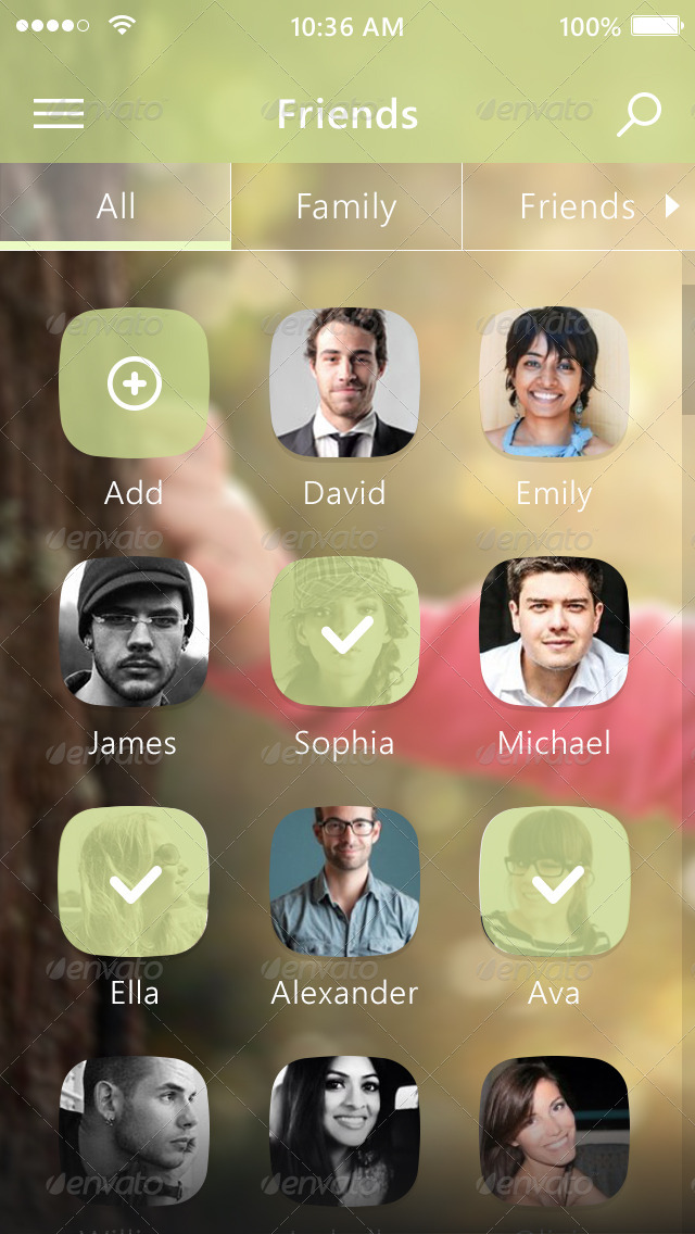 Clearapp - Flat Mobile App UI, Web Elements | GraphicRiver