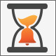 Hourglass Time Bell Alarm Logo, Logo Templates | GraphicRiver
