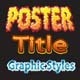 Poster Title Graphic Styles, Add-ons | GraphicRiver