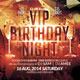 VIP Birthday Flyer, Print Templates | GraphicRiver