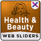 Health & Beauty Sliders, Web Elements | GraphicRiver