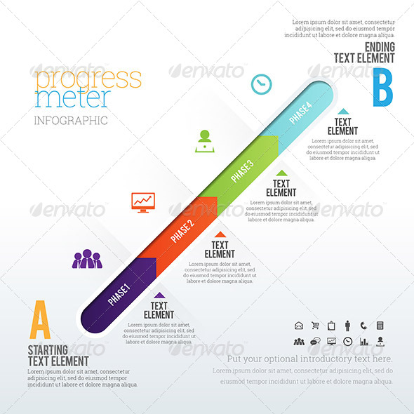 Infographic 1 Set, Infographics | GraphicRiver