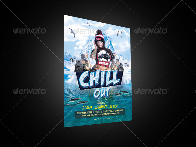 Chill Out Party Flyer, Print Templates | GraphicRiver