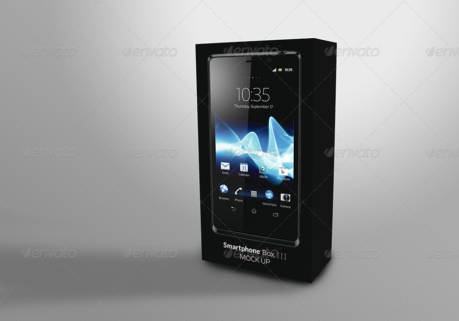 Smartphone - Box Mock Up, Graphics | GraphicRiver