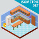 Isometric Kitchen Set, Vectors | GraphicRiver