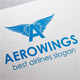 Aero Wings Letter A Logo, Logo Templates | GraphicRiver