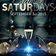 Exclusive Saturdays, Print Templates | GraphicRiver