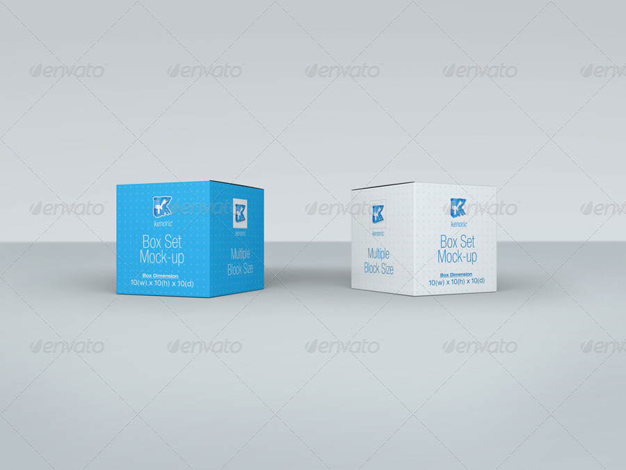 MyBox Set Mock-up 01, Graphics | GraphicRiver