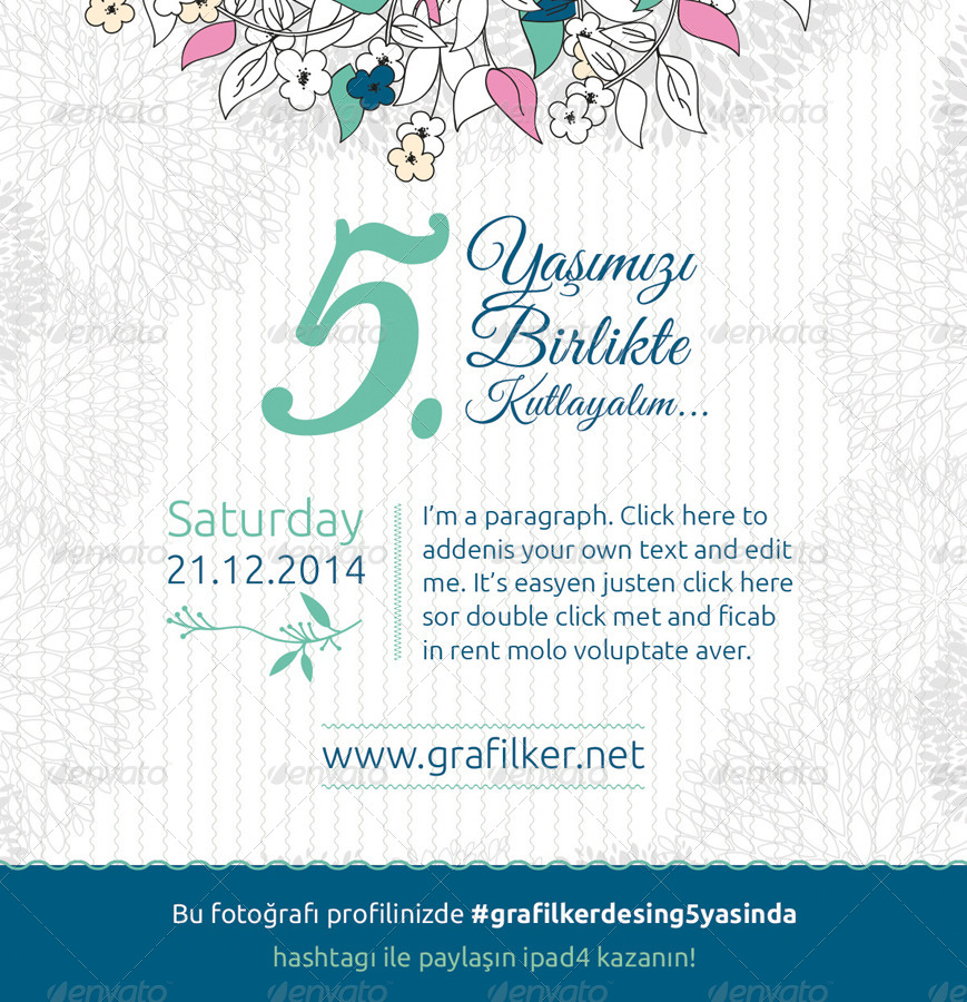 Invitation Card Templates, Print Templates | GraphicRiver