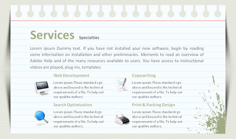 Notebook Power Point Presentation, Presentation Templates | GraphicRiver