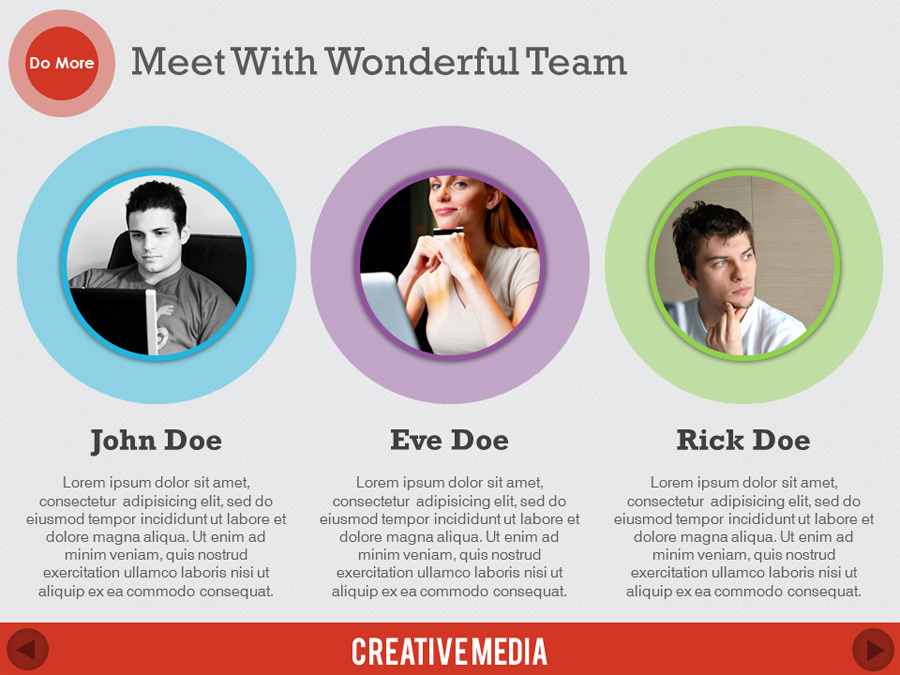 Creative Media Presentation Templates, Presentation Templates ...