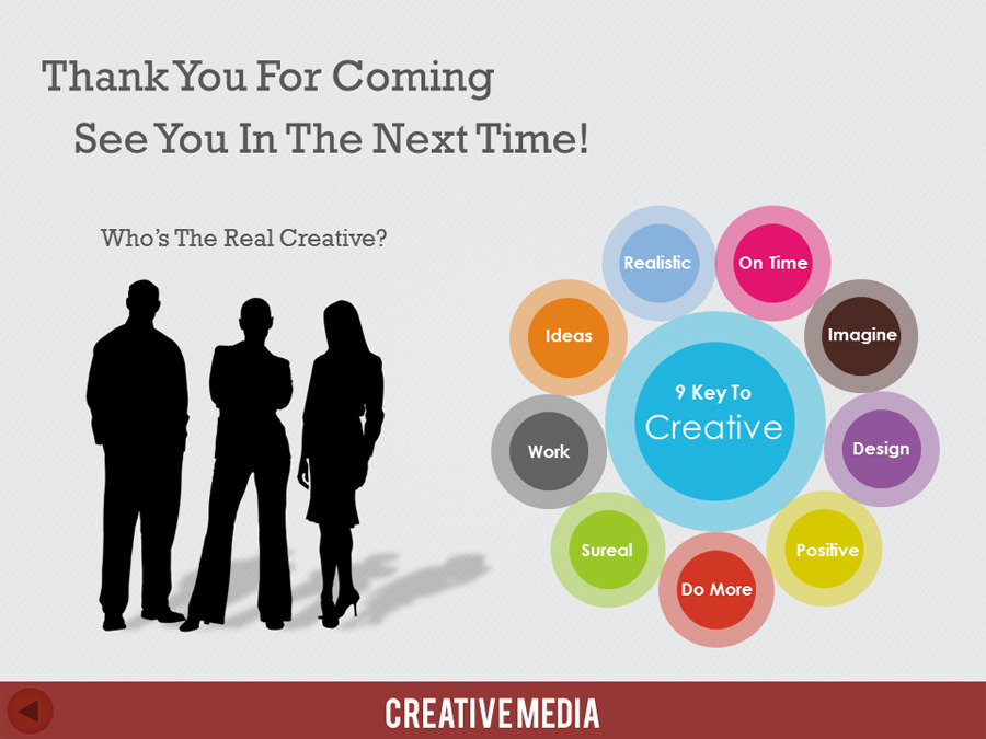 Creative Media Presentation Templates, Presentation Templates ...