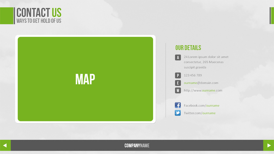 Corporate Widescreen Powerpoint Presentation, Presentation Templates