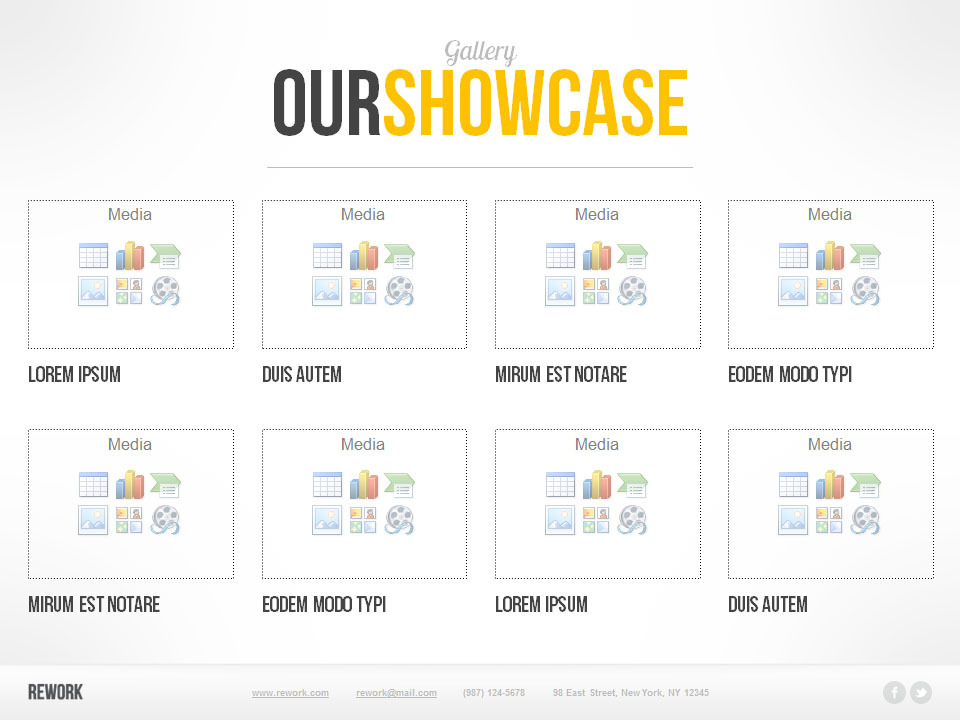 Rework PowerPoint Presentation Template, Presentation Templates ...
