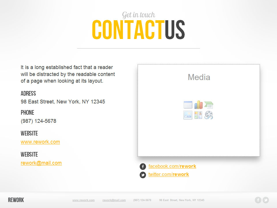 Rework PowerPoint Presentation Template, Presentation Templates ...