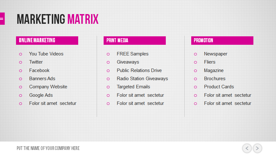 Grid Powerpoint, Presentation Templates | GraphicRiver