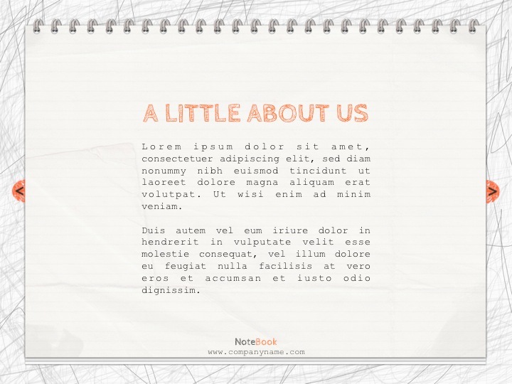 NoteBook - PowerPoint Template, Presentation Templates | GraphicRiver