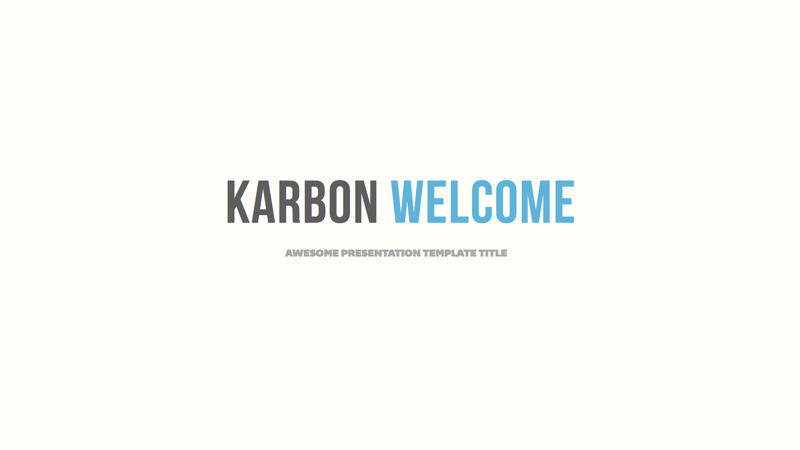 Karbon - Keynote Presentation Template, Presentation Templates ...