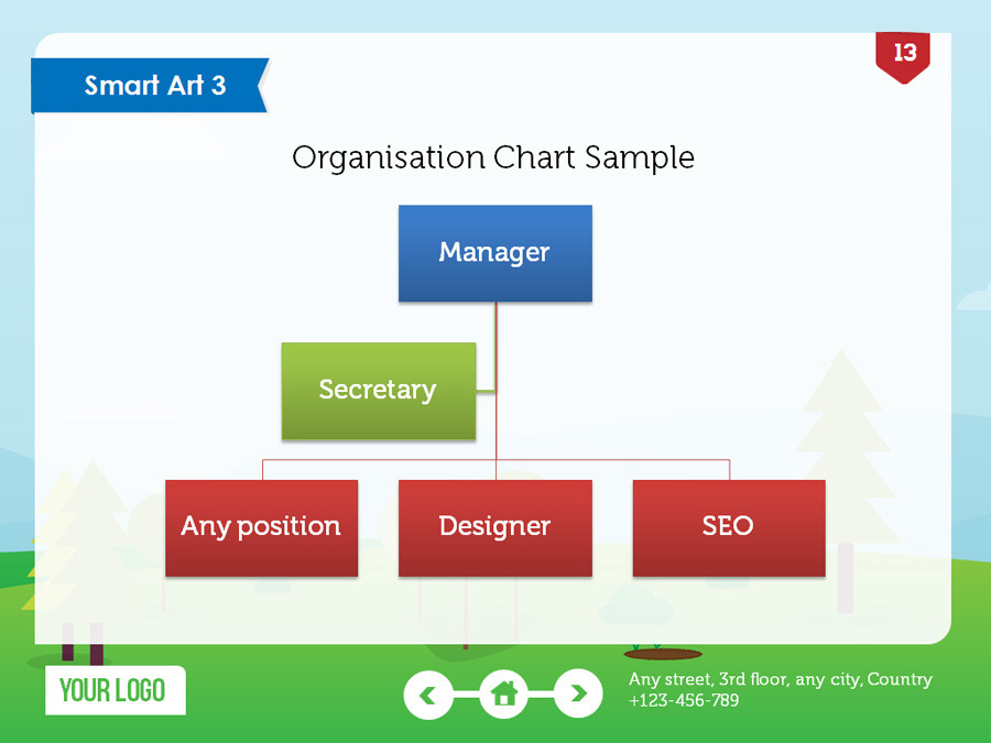 Landscape Presentation Template, Presentation Templates | GraphicRiver