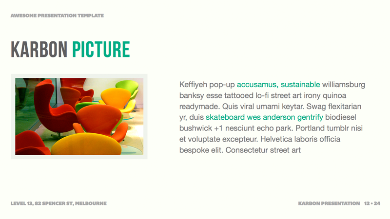 Karbon - Powerpoint Presentation Template, Presentation Templates ...