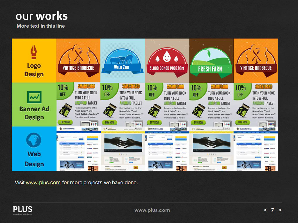 Plus Presentation Template, Presentation Templates | GraphicRiver
