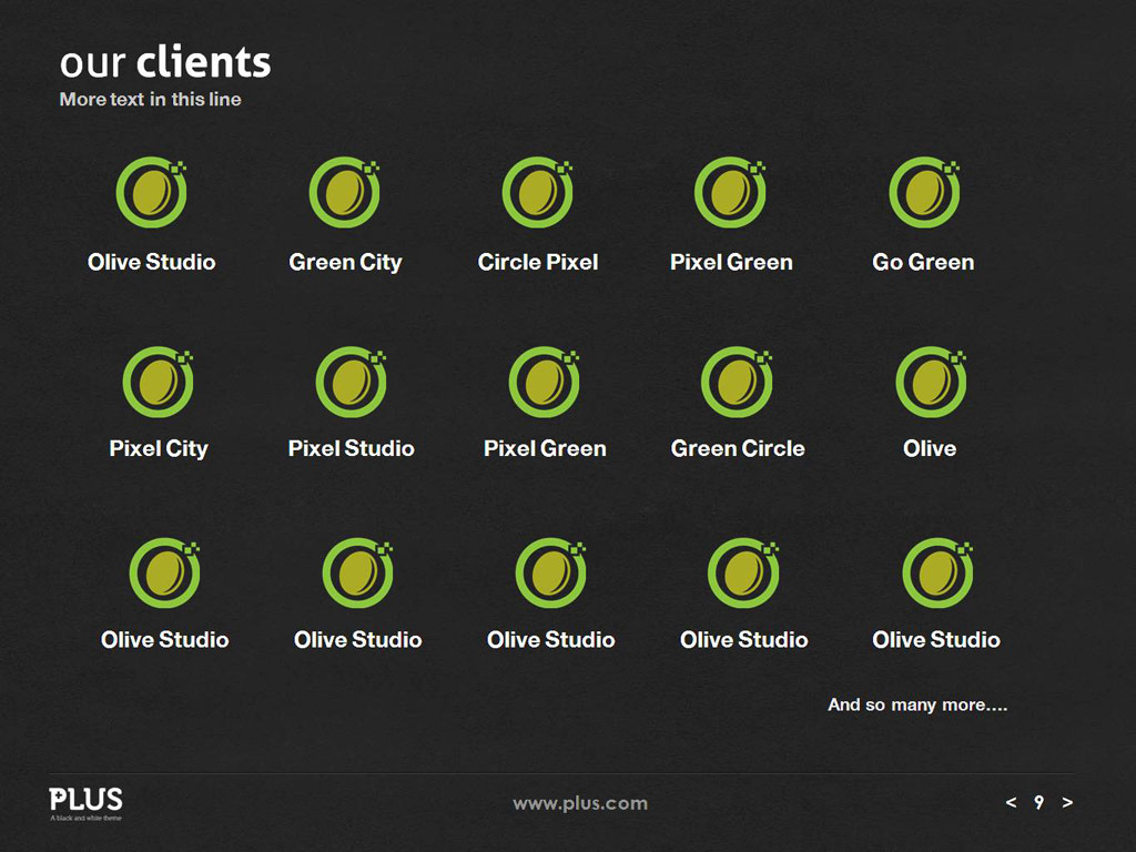 Plus Presentation Template, Presentation Templates | GraphicRiver