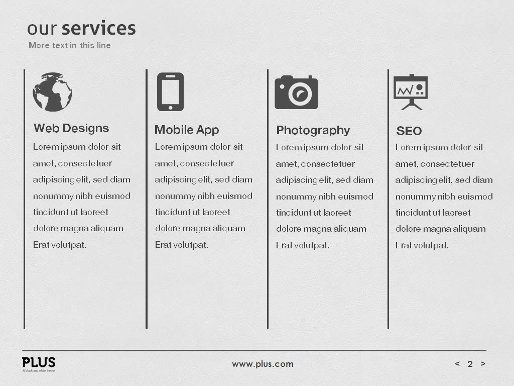 Plus Presentation Template, Presentation Templates | GraphicRiver