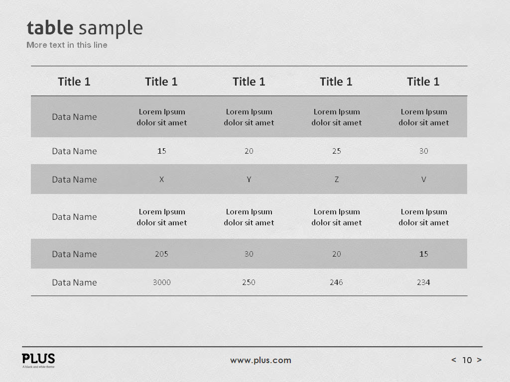 Plus Presentation Template, Presentation Templates | GraphicRiver