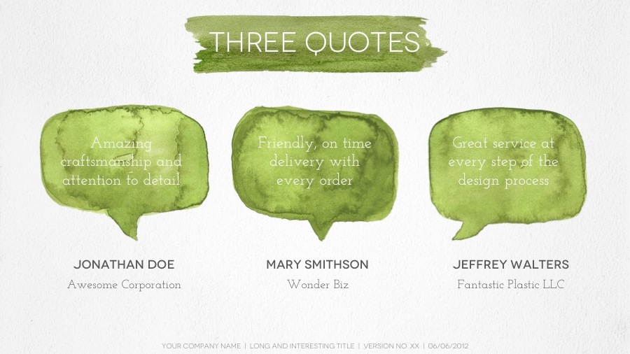 Handmade Collection Powerpoint Template Kit, Presentation Templates