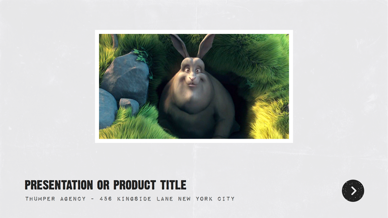 Thumper - Keynote Presentation Template, Presentation Templates ...