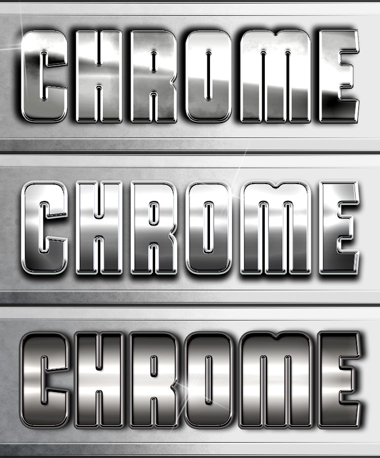 Pure Chrome - Professional Layer Styles, Add-ons | GraphicRiver