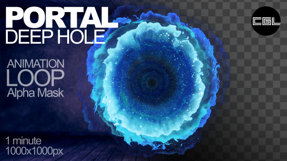 Portal Deep Hole, Motion Graphics | VideoHive