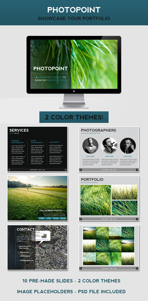 PhotoPoint PowerPoint Template by Sybe | GraphicRiver