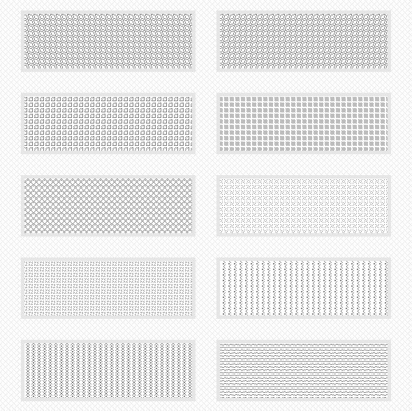Black Pixel Patterns, Add-ons | GraphicRiver