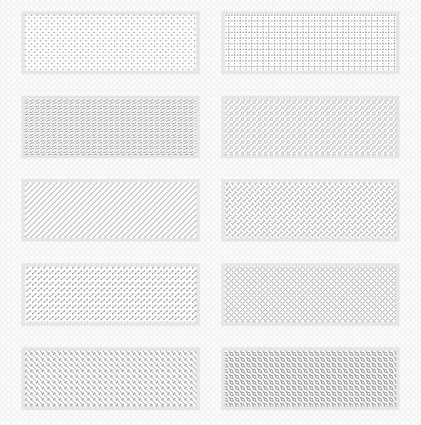 Black Pixel Patterns, Add-ons | GraphicRiver