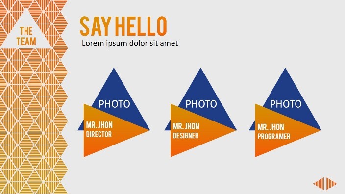 Triangle PowerPoint Template, Presentation Templates | GraphicRiver