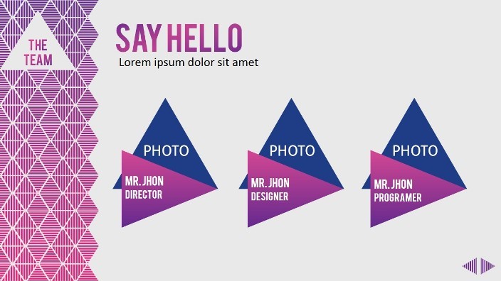 Triangle PowerPoint Template, Presentation Templates | GraphicRiver