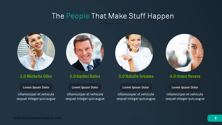 Rounded Powerpoint , Presentation Templates | GraphicRiver