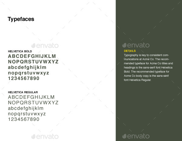 Identity Standards Guide Template, Print Templates | GraphicRiver