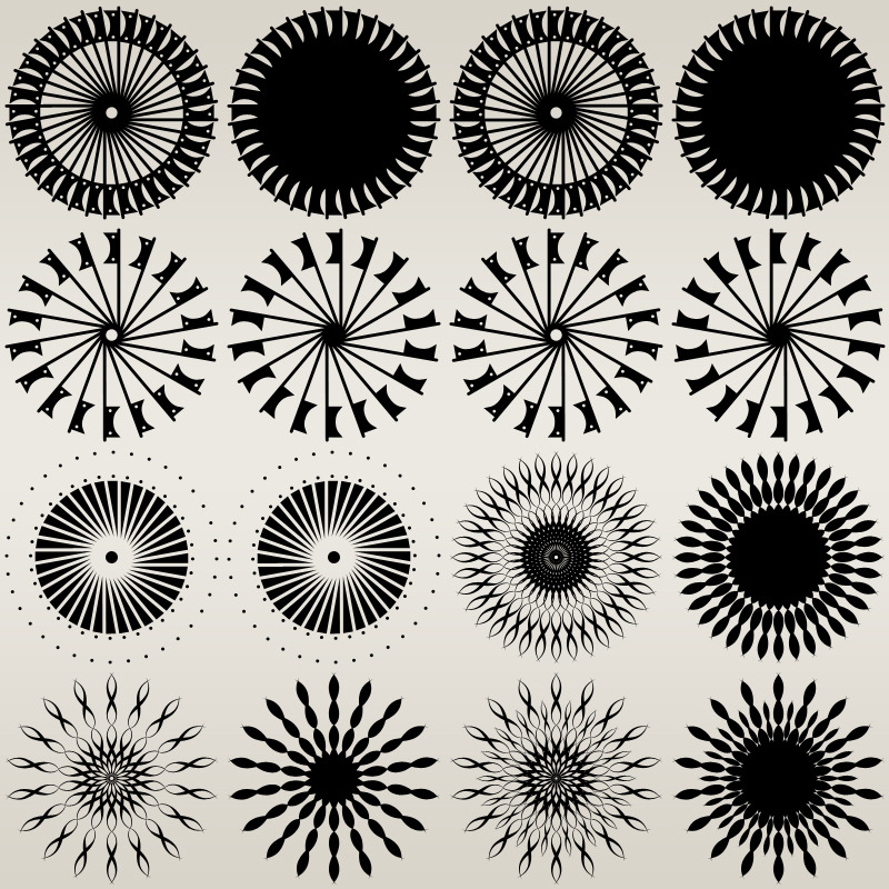 242 Custom Ornament Shapes, Add-ons | GraphicRiver