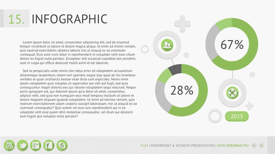 Flat PowerPoint, Presentation Templates | GraphicRiver