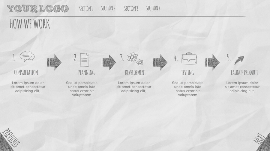 Creative Sketch Presentation, Presentation Templates | GraphicRiver