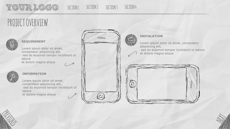 Creative Sketch Presentation, Presentation Templates | GraphicRiver