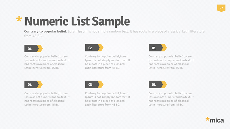 Mica Powerpoint Presentation Template, Presentation Templates ...