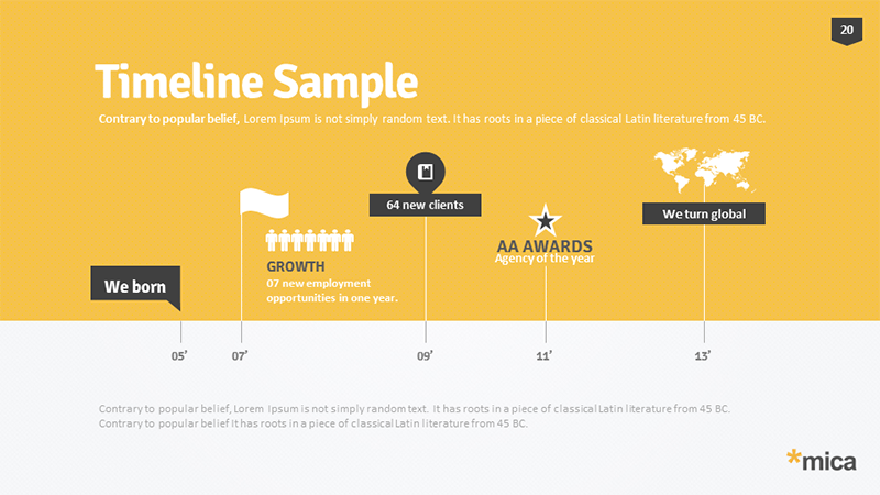 Mica Powerpoint Presentation Template, Presentation Templates ...