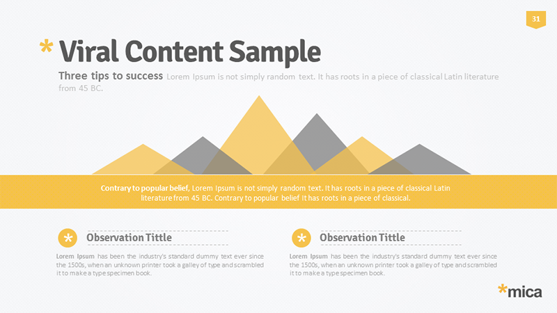 Mica Powerpoint Presentation Template, Presentation Templates ...