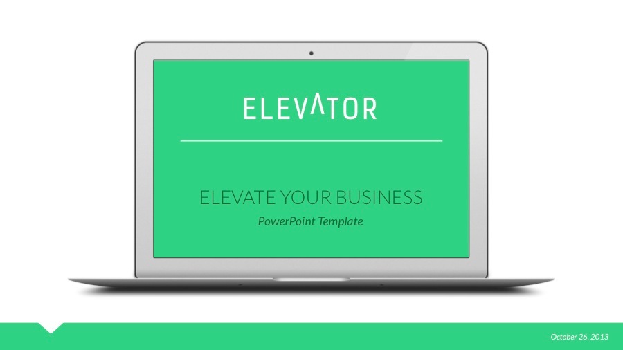 Elevator PowerPoint - Elevate Your Business, Presentation Templates
