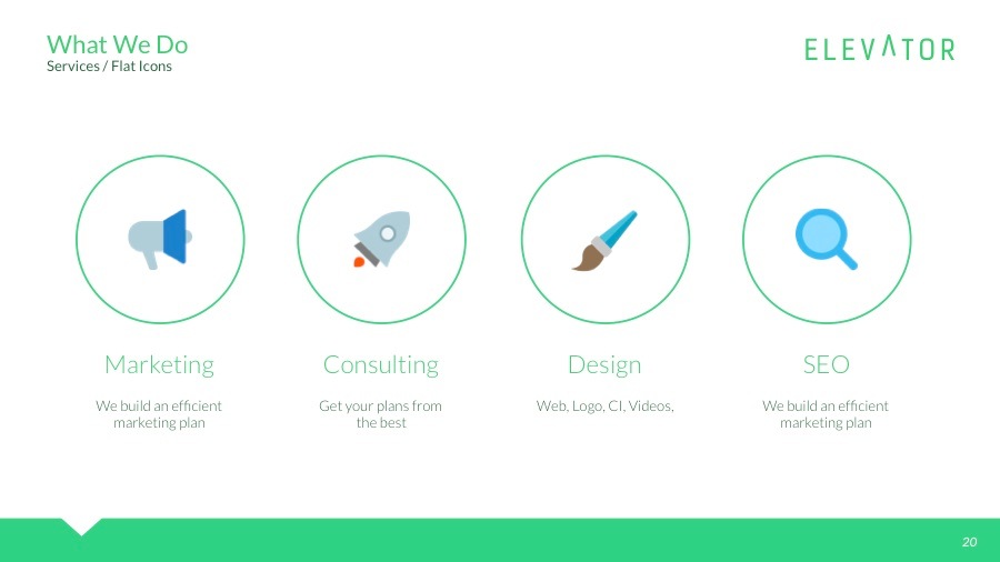 Elevator PowerPoint - Elevate Your Business, Presentation Templates