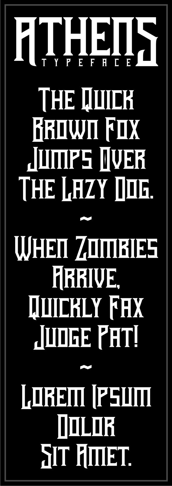 Athens Typeface, Fonts | GraphicRiver